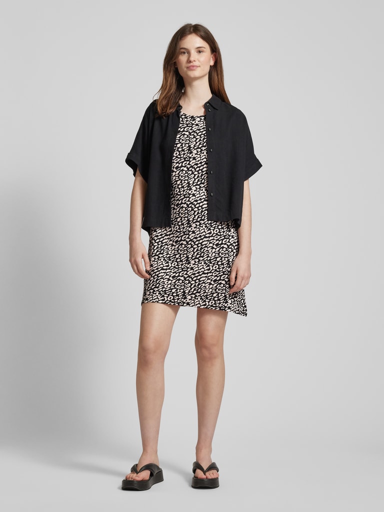 Kup online Only Sukienka mini z kwiatowym wzorem model ‘BERA’ (czarny)