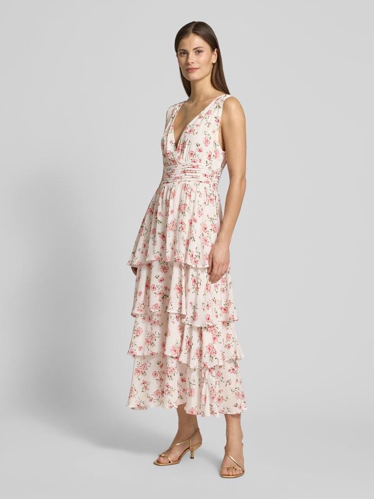 GUIDO MARIA KRETSCHMER WOMAN Cocktailkleid aus Viskose im Stufen-Look ...