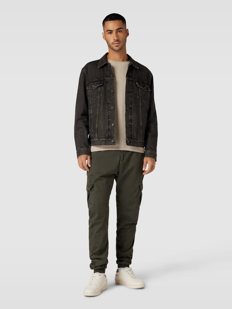 URBAN CLASSICS Jogpants mit Cargotaschen in unifarbenem Design ...