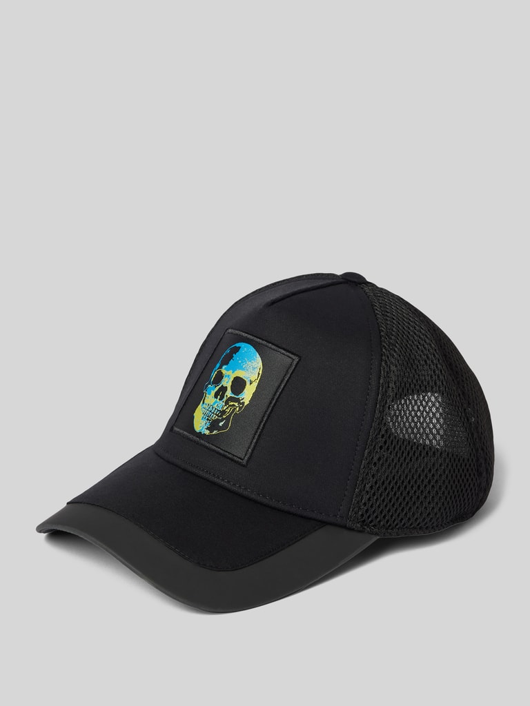 Antony Morato Trucker Cap mit Motiv-Badge (black) online kaufen