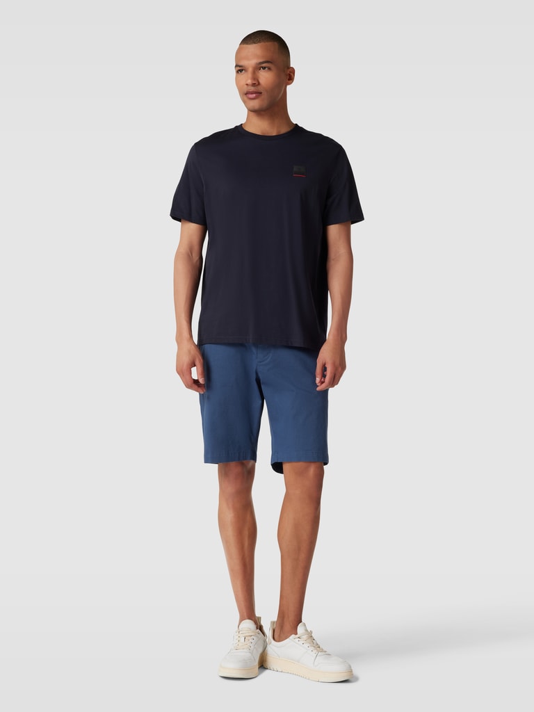 FIRE + ICE T-Shirt mit Label-Patch Modell 'VITO' (marine) online kaufen