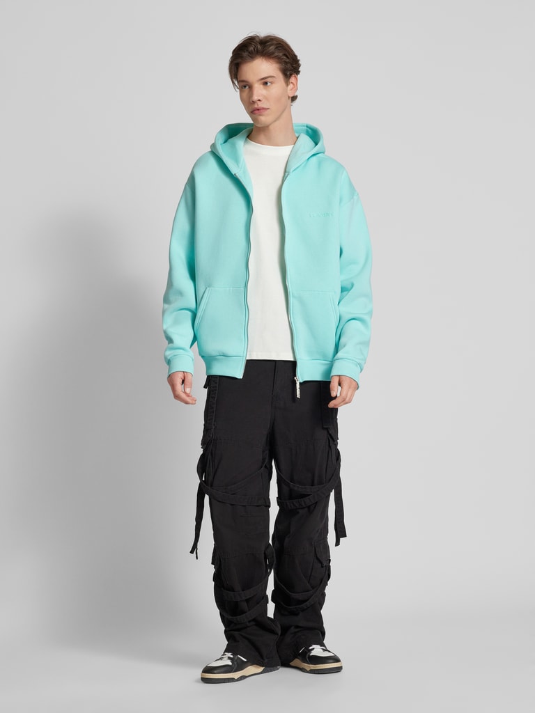 REVIEW Basic Sweatjacke (tuerkis) online kaufen