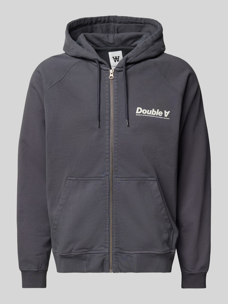 Wood Wood Sweatjacke mit Kapuze und Reißverschluss Modell 'Sven ...