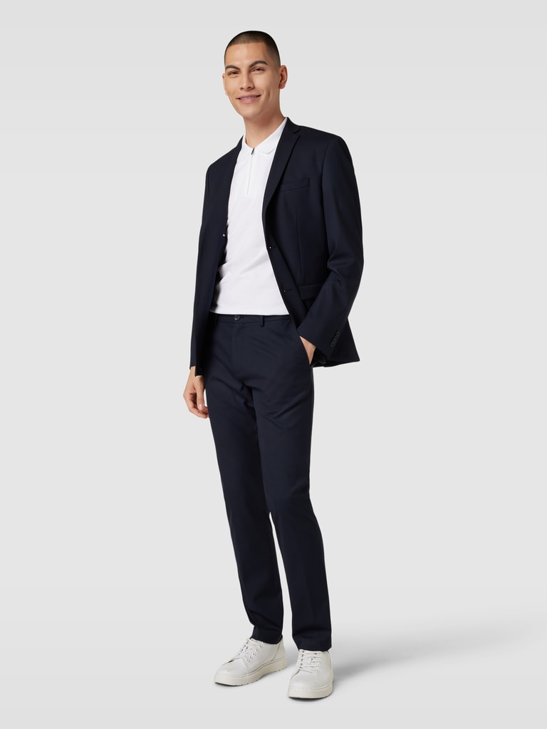 s.Oliver BLACK LABEL 2-Knopf-Sakko mit Reverskragen (marine) online kaufen