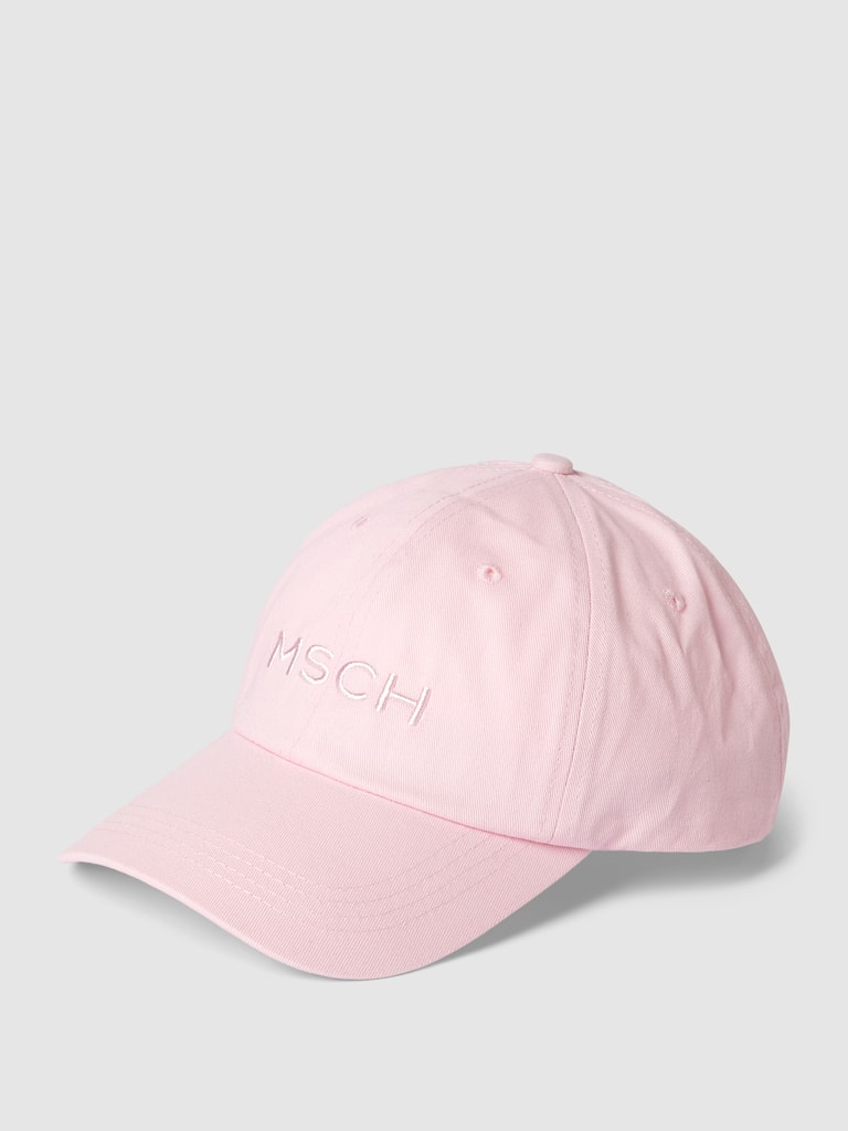 MSCH Copenhagen Basecap mit Label-Stitching Modell 'WINNIE' (hellrosa ...