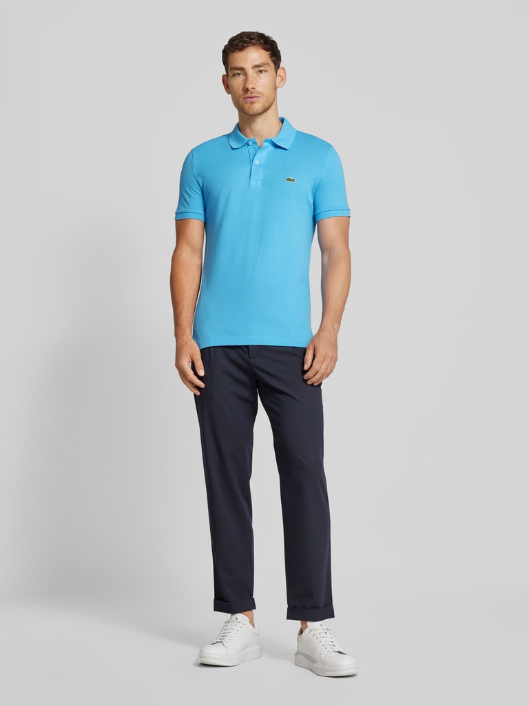 Lacoste Slim Fit Poloshirt mit Label-Badge Modell 'CORE' (ocean) online ...