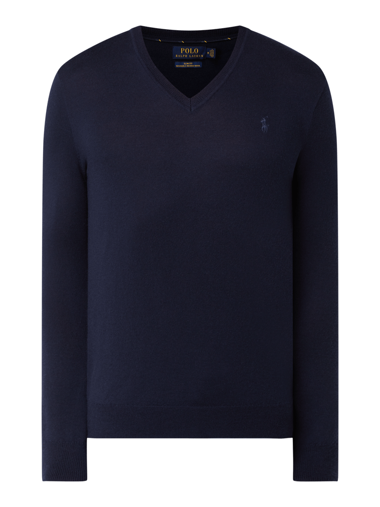 Polo Ralph Lauren Slim Fit Pullover aus Merinowolle (ocean) online kaufen