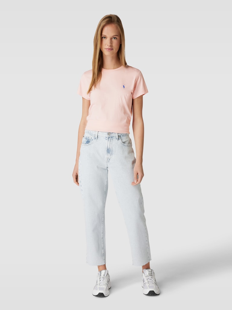 Polo Ralph Lauren T-Shirt mit Logo-Print (rosa) online kaufen
