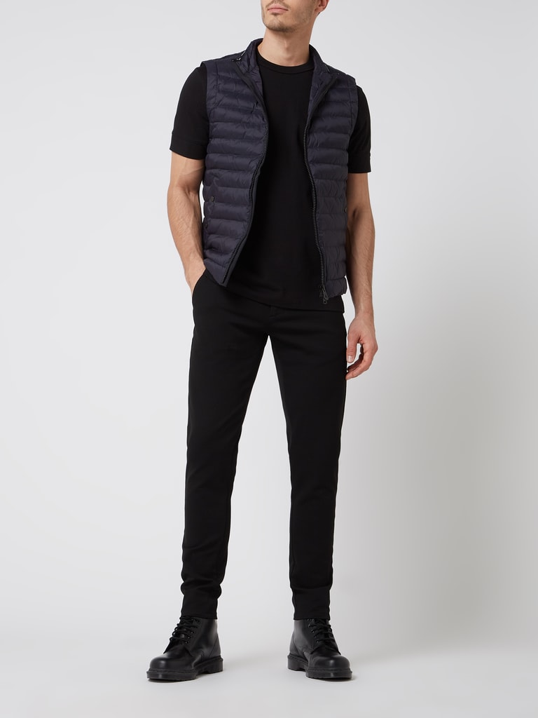 Peuterey Steppweste mit Stehkragen Modell 'Moise' (marine) online kaufen