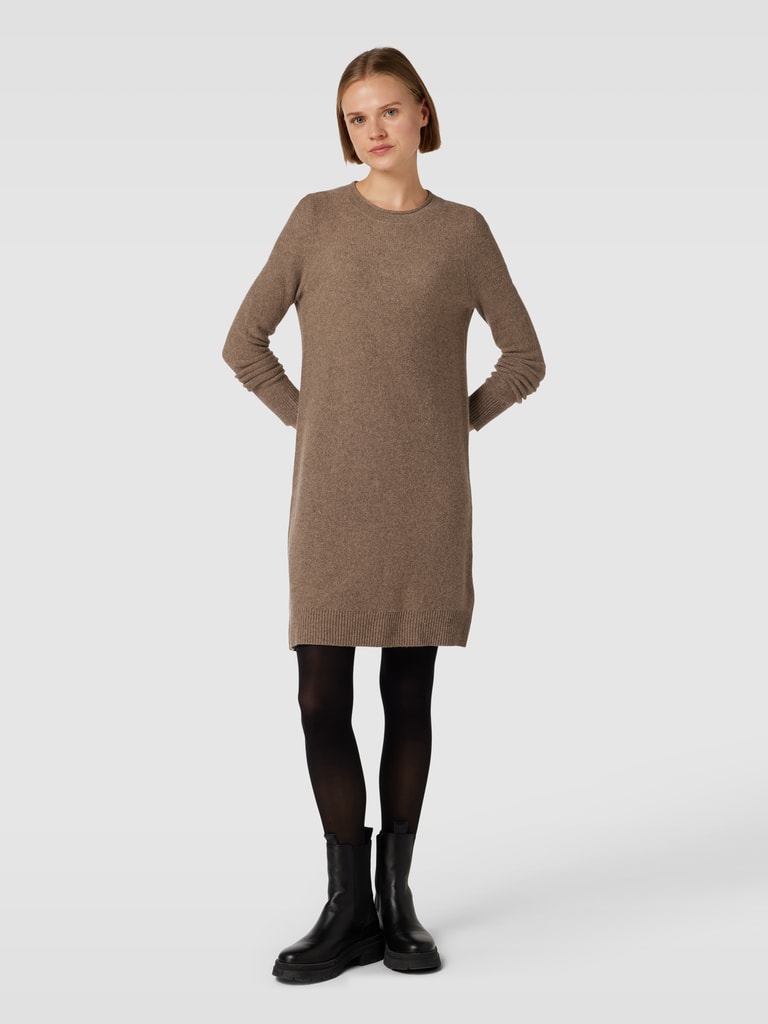 Christian Berg Woman Knielanges Strickkleid aus Woll-Mix (hazel) online ...