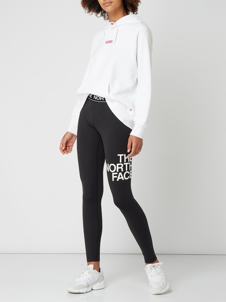Kup online The North Face Legginsy z paskiem z logo — z regulacją ...