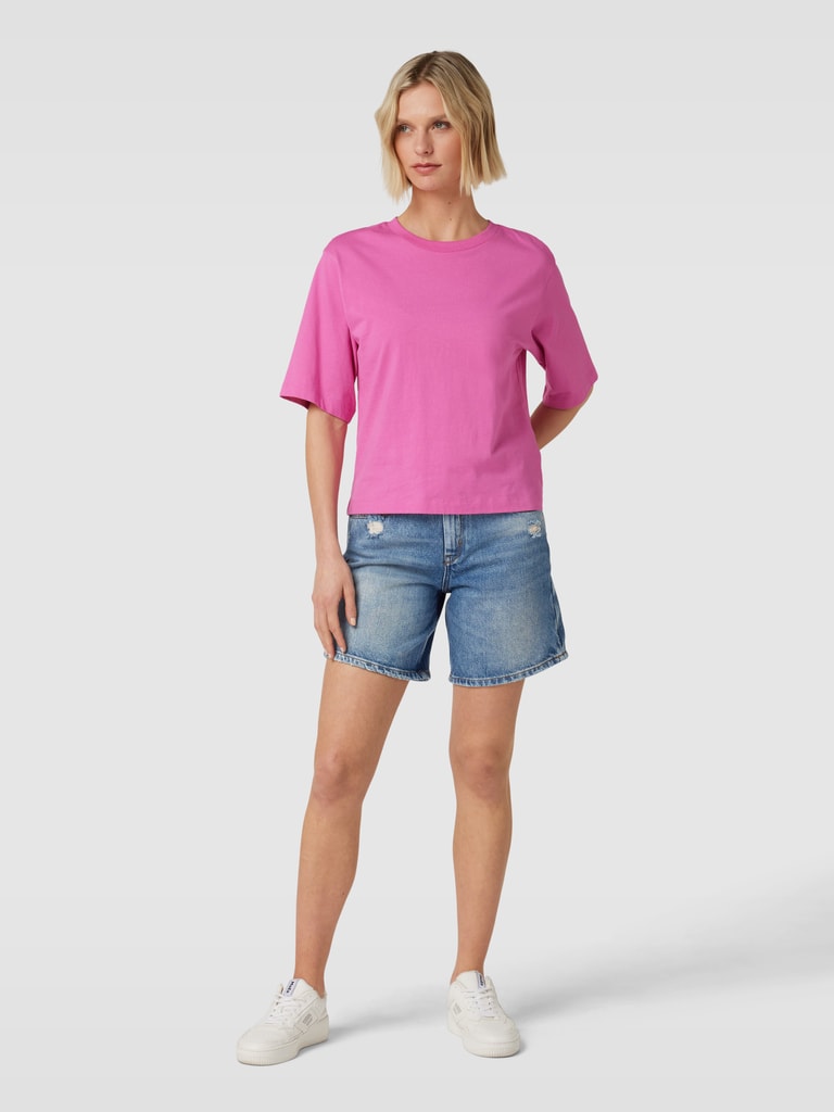 Drykorn Jeansshorts mit Label-Patch Modell 'CABA' (blau melange) online ...