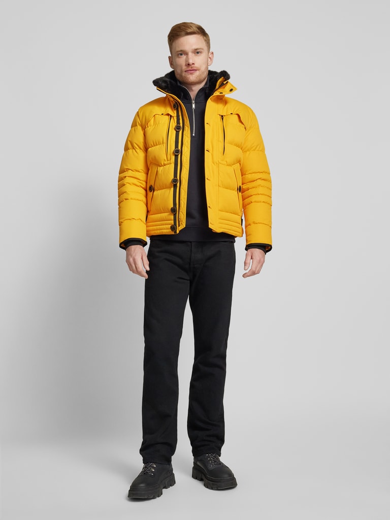 Wellensteyn Regular fit functioneel jack met capuchon, model 'STARSTREAM' in geel online kopen | P&C