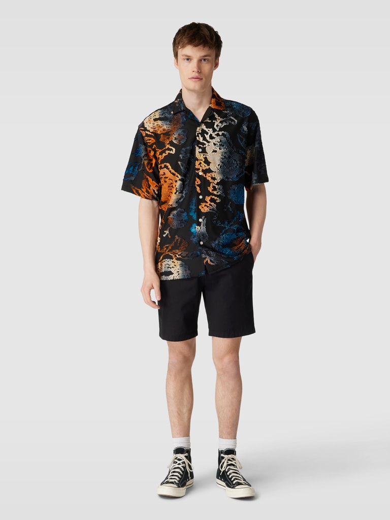 Jack & Jones Bermudas mit Stoffgürtel (black) online kaufen