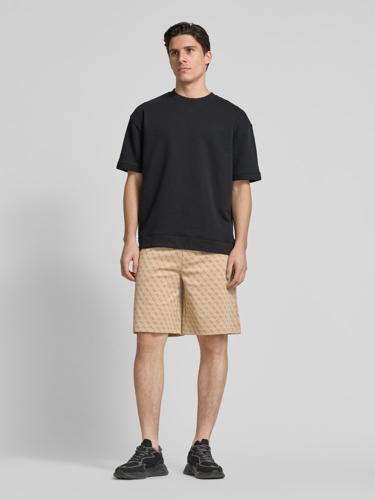 Guess Activewear Regular fit korte broek met labelbadge, model 'KORBIN ...