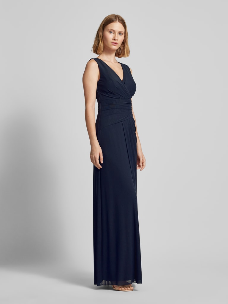 Vera Mont Abendkleid in Wickel-Optik (marine) online kaufen