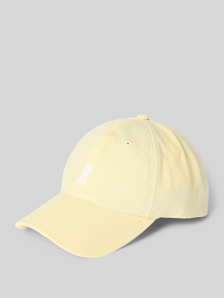 Armedangels Basecap mit Label-Stitching Modell 'YENAAS' (hellgelb ...