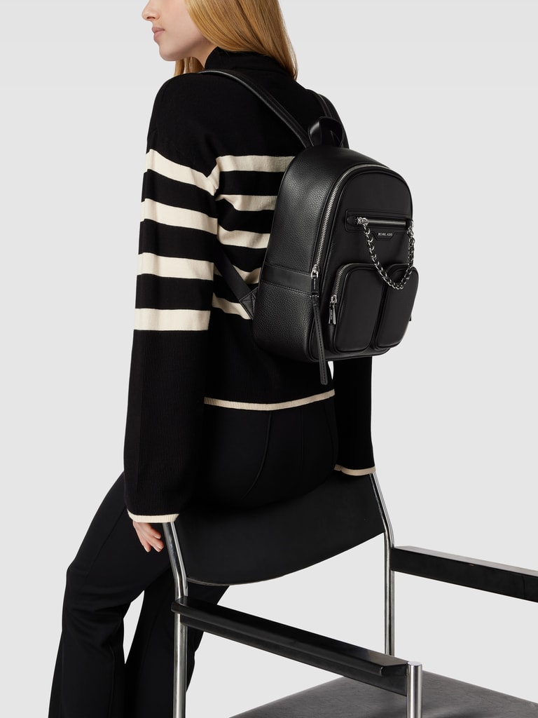 MICHAEL Michael Kors Rucksack mit Applikation in metallic Modell ...