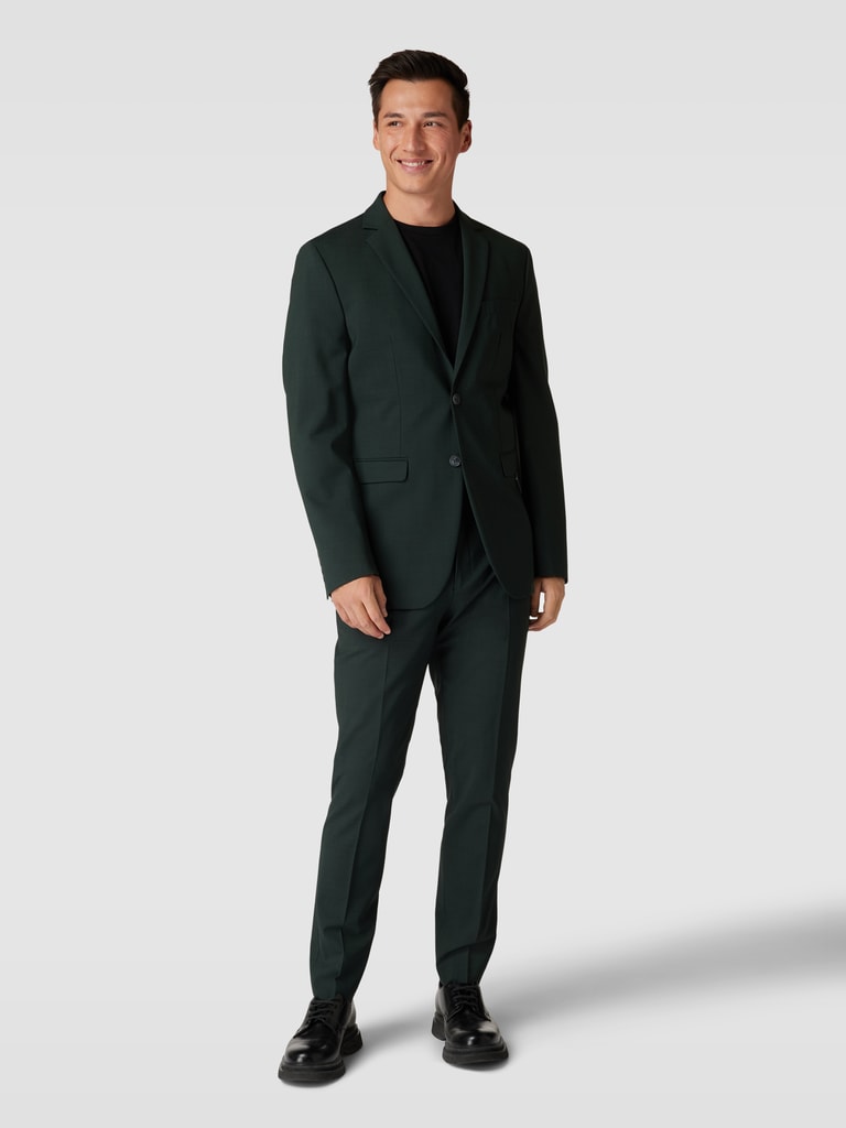 SELECTED HOMME Sakko mit feinem Muster (dunkelgruen) online kaufen