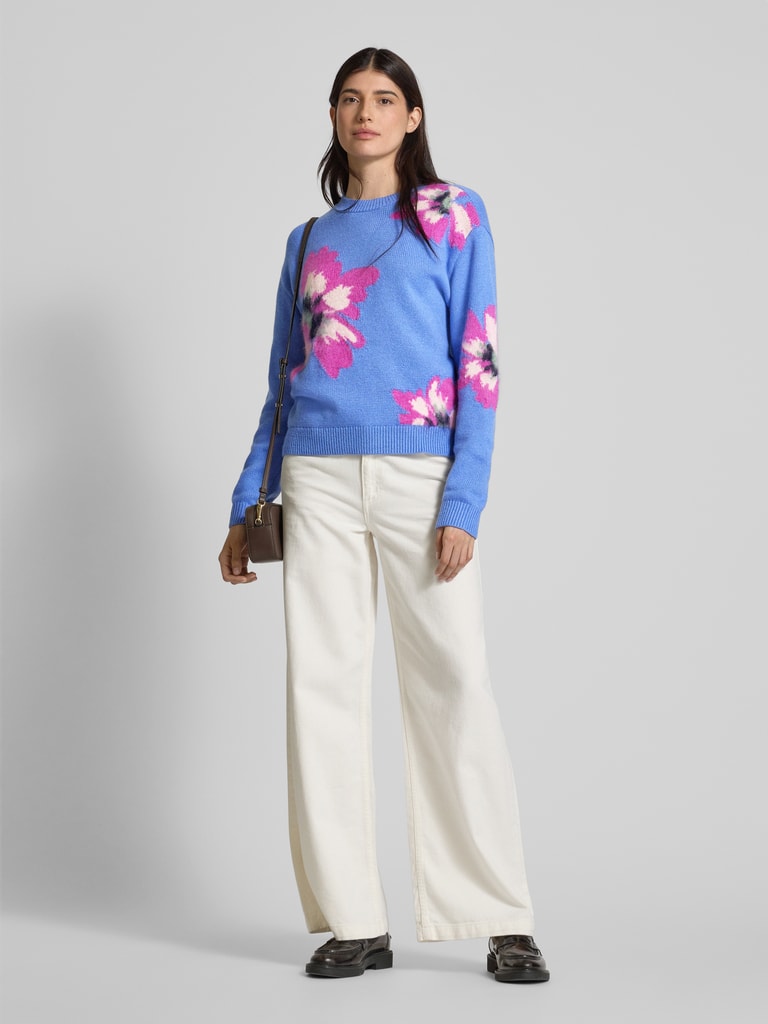 Ted Baker Gebreide pullover met extra brede schouders, model 'PIPANN ...