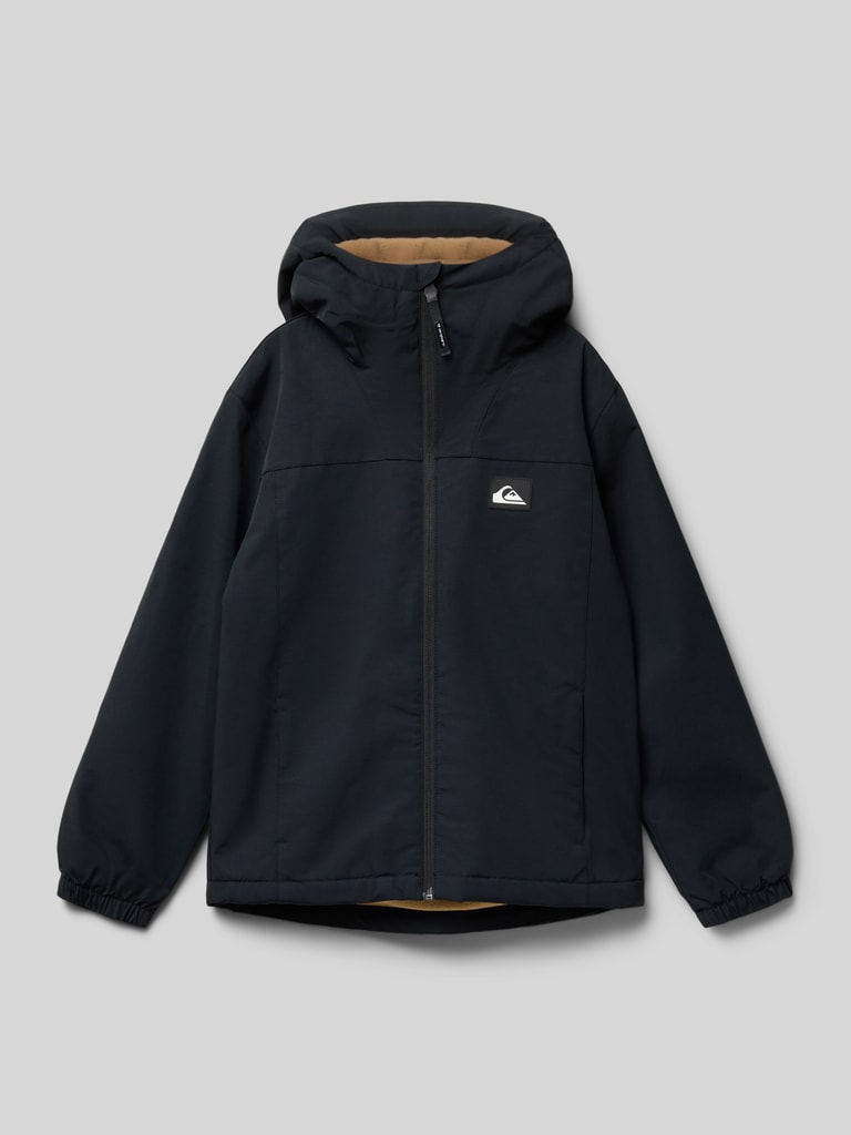 Quiksilver Regular Fit Jacke mit Logo-Patch Modell 'Overcast' (black ...