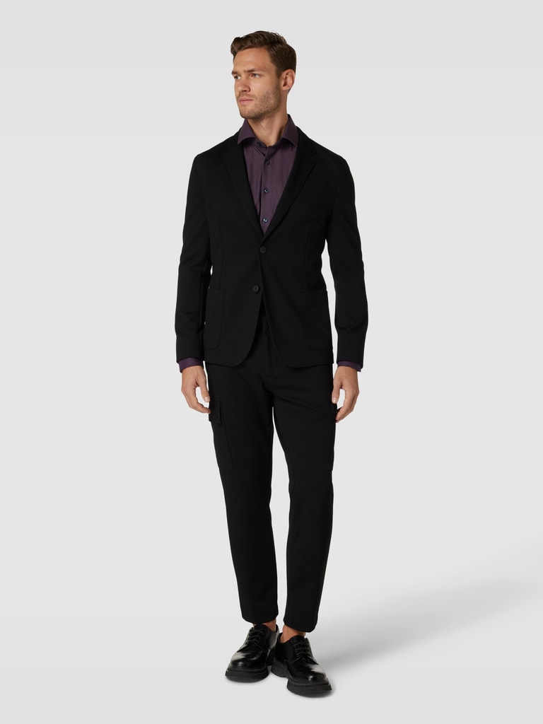 OLYMP Modern Fit Business-Hemd mit Brusttasche Modell 'Global' (flieder ...