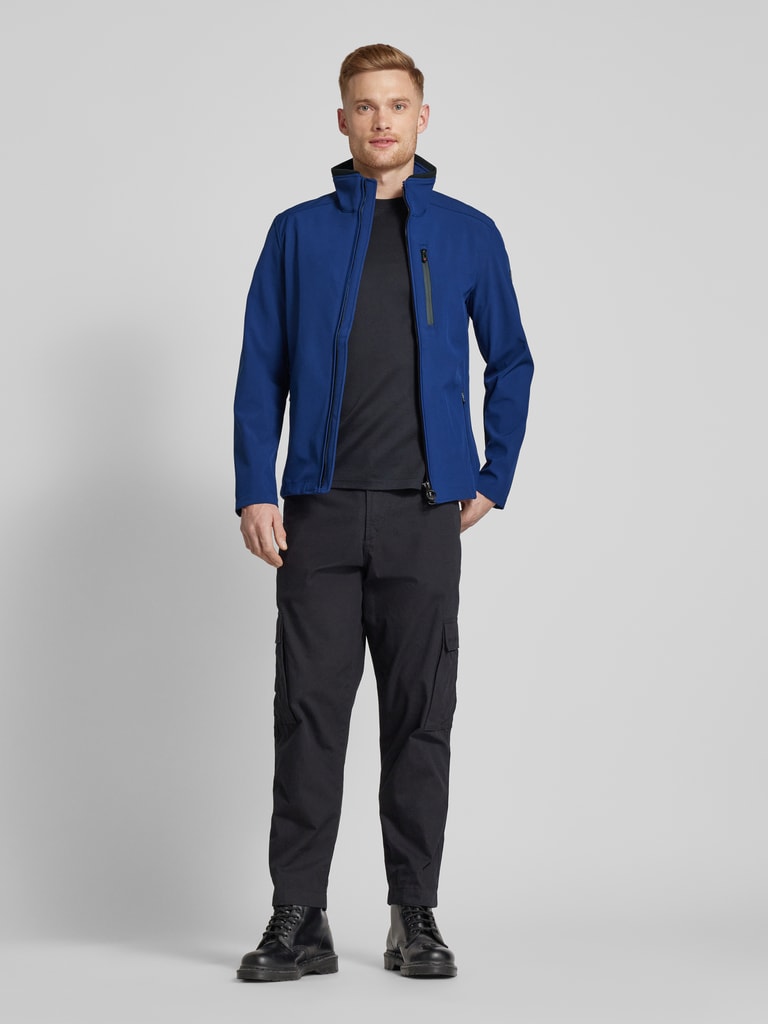 Wellensteyn Functioneel jack met opstaande kraag, model 'Alus' in koningsblauw online kopen | P&C