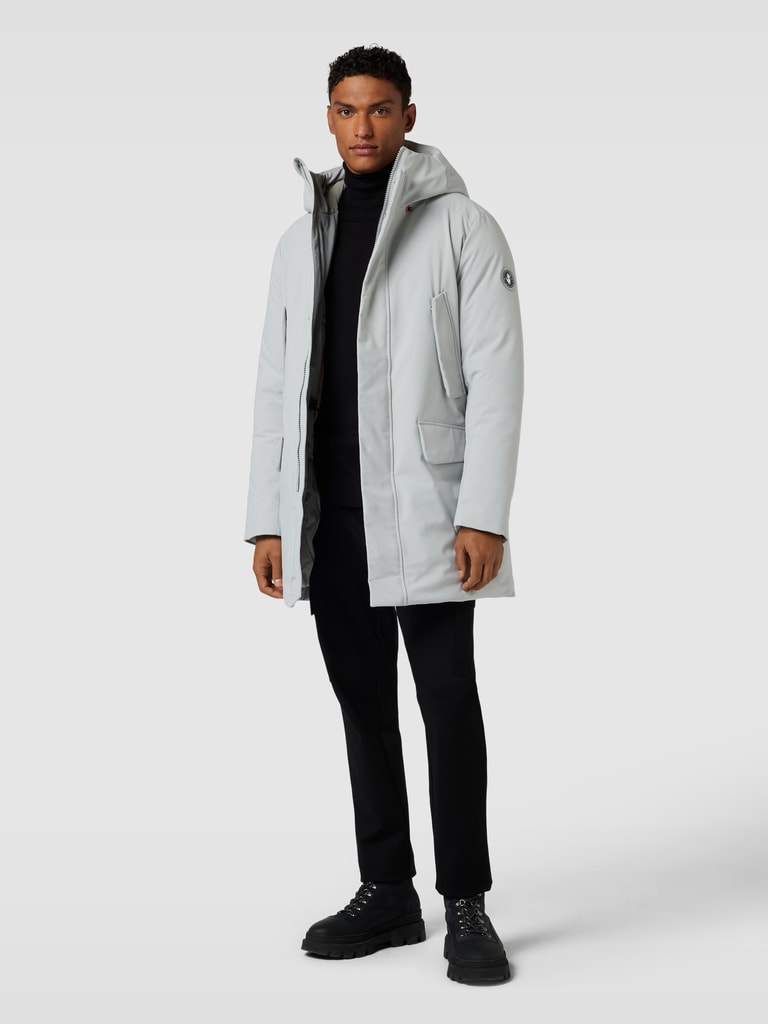 SAVE THE DUCK Jacke mit Kapuze Modell 'WILSON' (silber) online kaufen