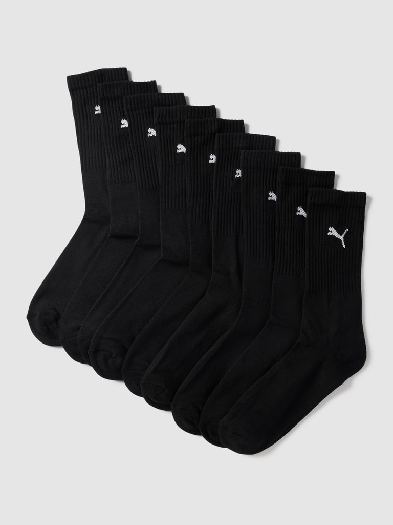 Puma Socken mit Label-Detail 9er-Pack Modell 'UNISEX CREW SOCK' (black ...