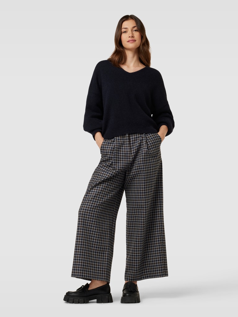Weekend Max Mara Stoffen broek met ruitmotief, model 'AGGETTO' in ...