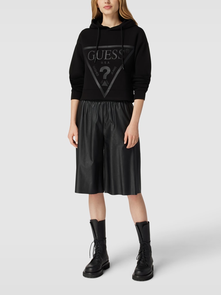Guess Activewear Hoodie mit Label-Detail Modell 'ALISA' (black) online ...