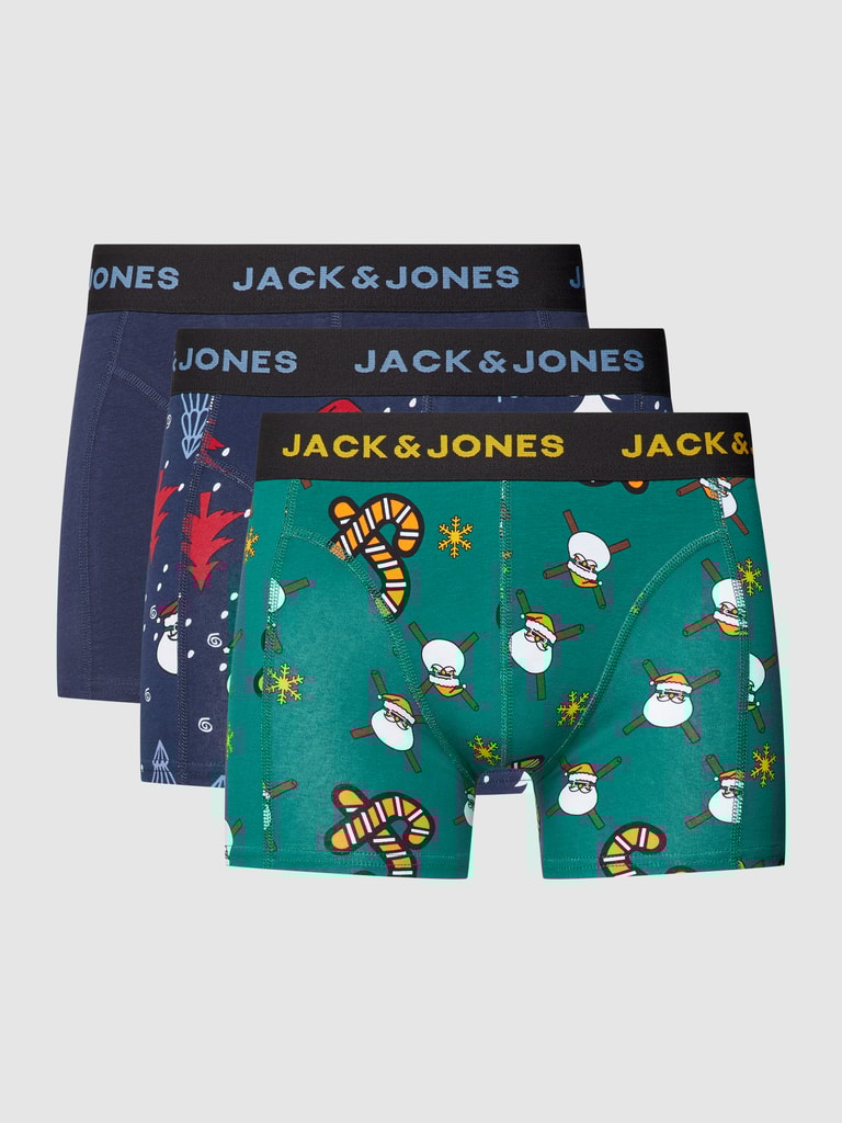 Jack & Jones Trunks mit elastischem Bund Modell 'SWEET SANTA' im 3er ...