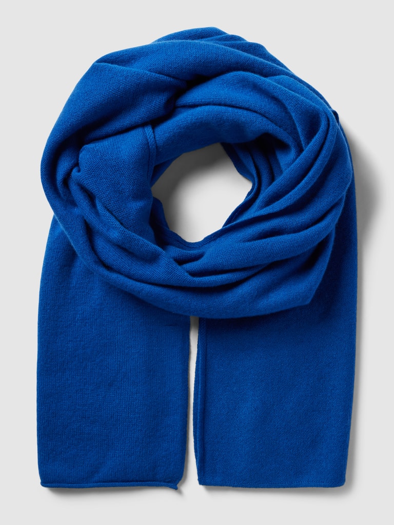 MCNEAL Sjaal van een mix van wol en kasjmier met een breed model in ...