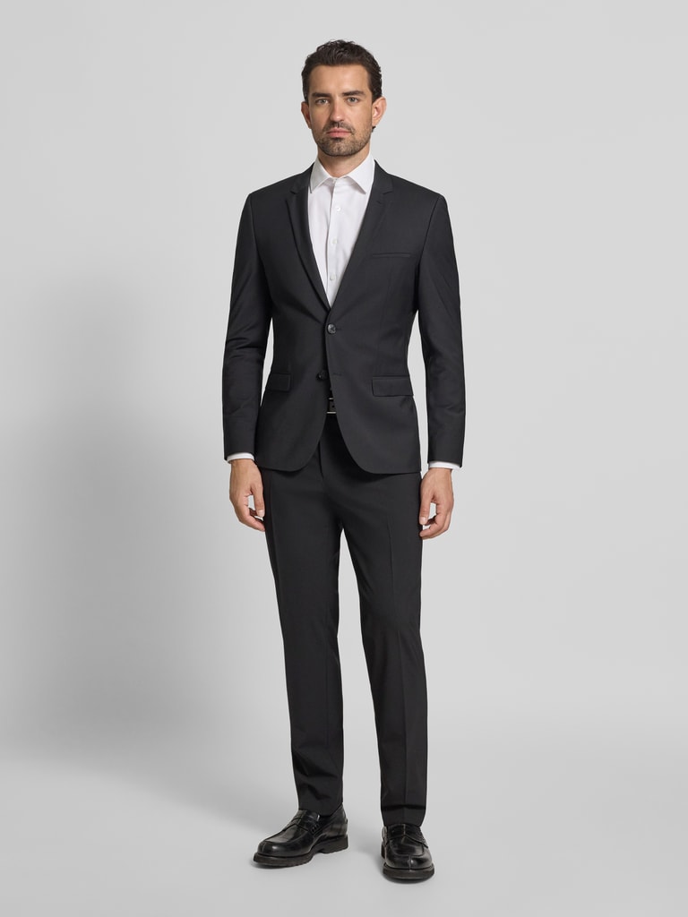HUGO Super slim fit colbert van scheerwolmix, model 'ARTIM204X' in ...