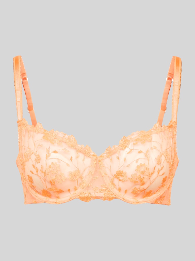 Guess Balconette-BH mit Spitzenbesatz Modell 'MAYA' (neon orange ...