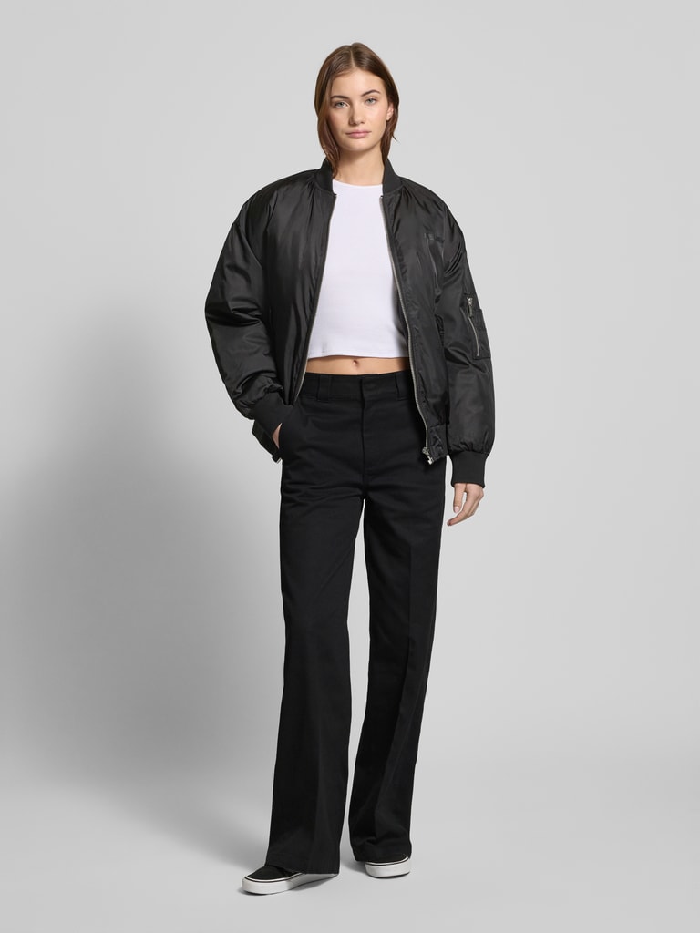 Dickies Stoffen broek met Franse steekzakken in zwart online kopen | P&C