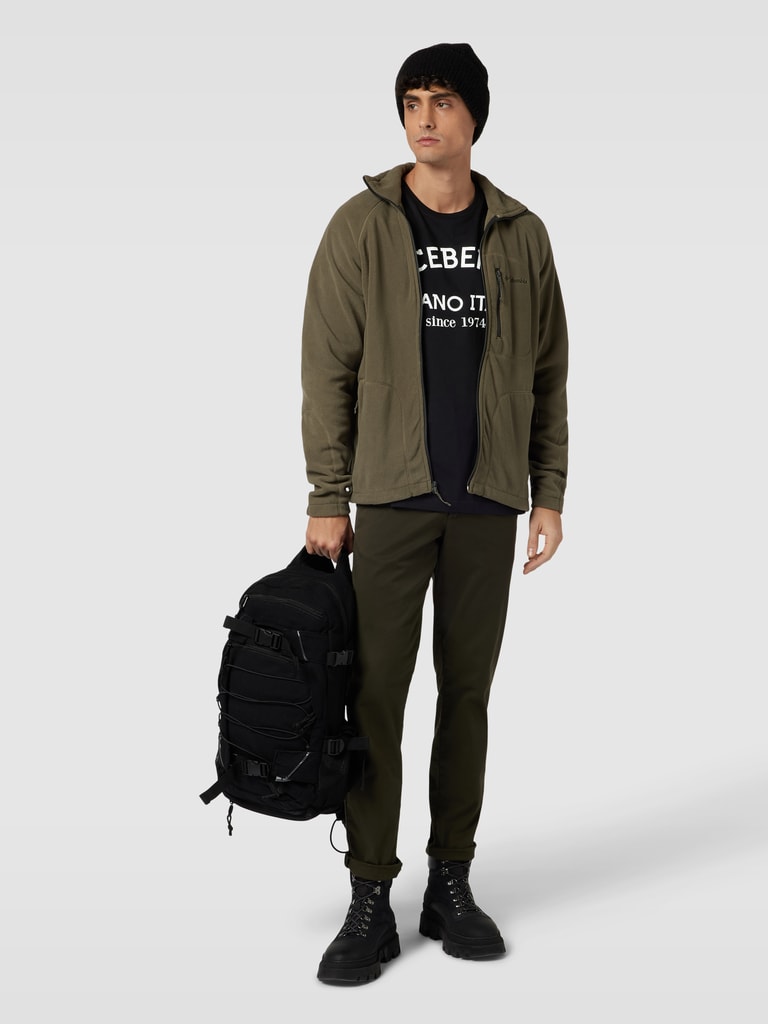 Iceberg T-Shirt mit Label-Print (black) online kaufen