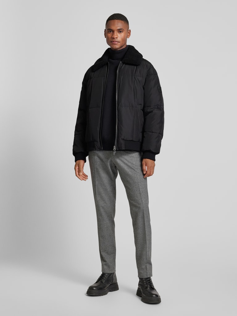 Antony Morato Jack met platte kraag in zwart online kopen | P&C