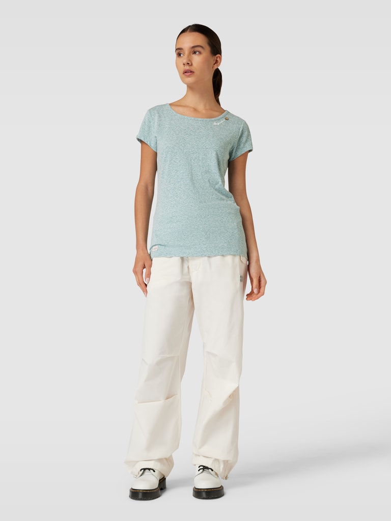 Kup online Ragwear T-shirt melanżowy model ‘Mintt’ (turkusowy)