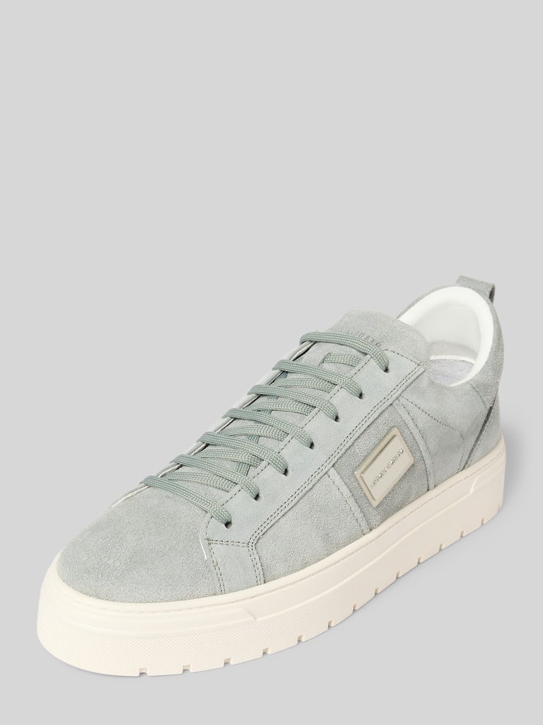 Antony Morato Sneakers met vetersluiting in lindegroen online kopen | P&C