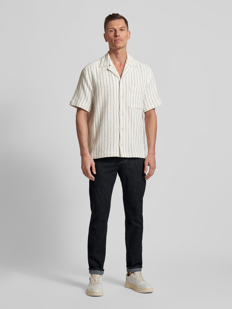 ALBERTO Regular Fit Jeans im 5-Pocket-Design Modell 'Pipe' (dunkelblau ...