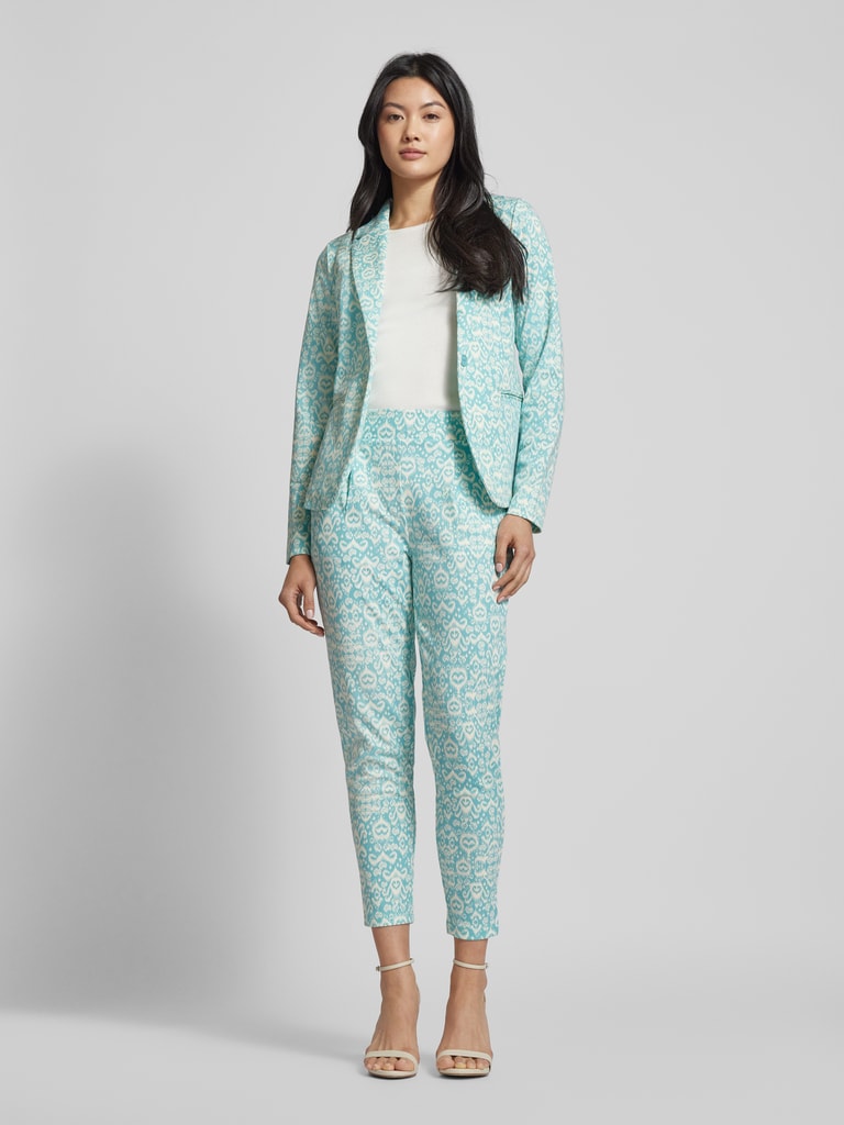 ICHI Blazer mit Allover-Muster Modell 'Kate' (mint) online kaufen