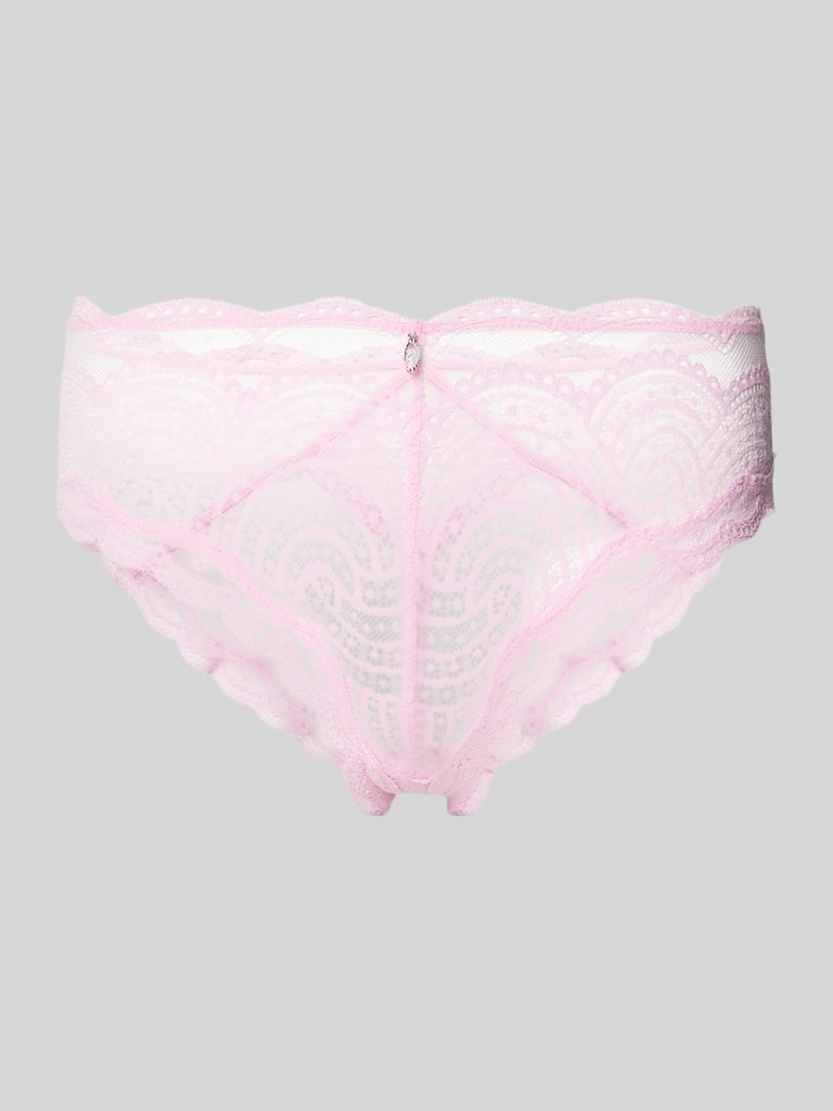 LASCANA Slip mit Spitzenbesatz Modell 'Kira' (hellrosa) online kaufen