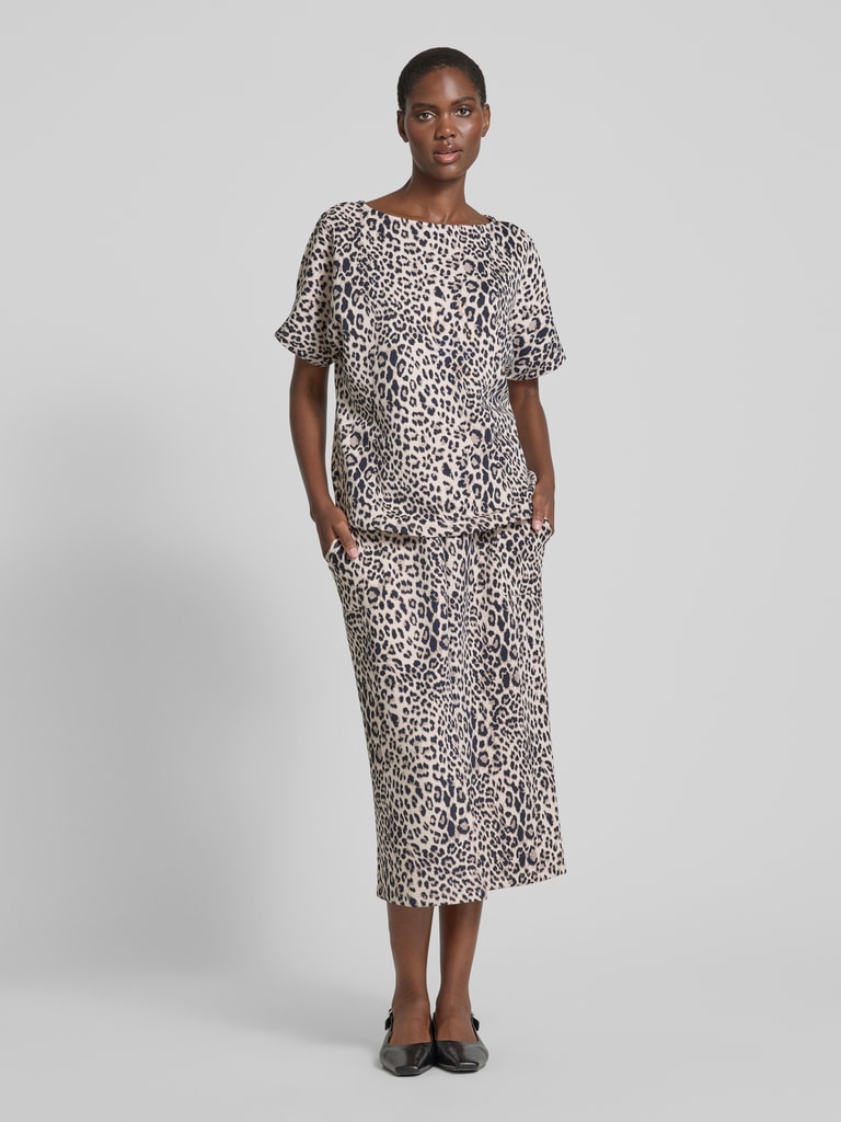 Christian Berg Woman Midirock mit elastischem Bund (sand) online kaufen