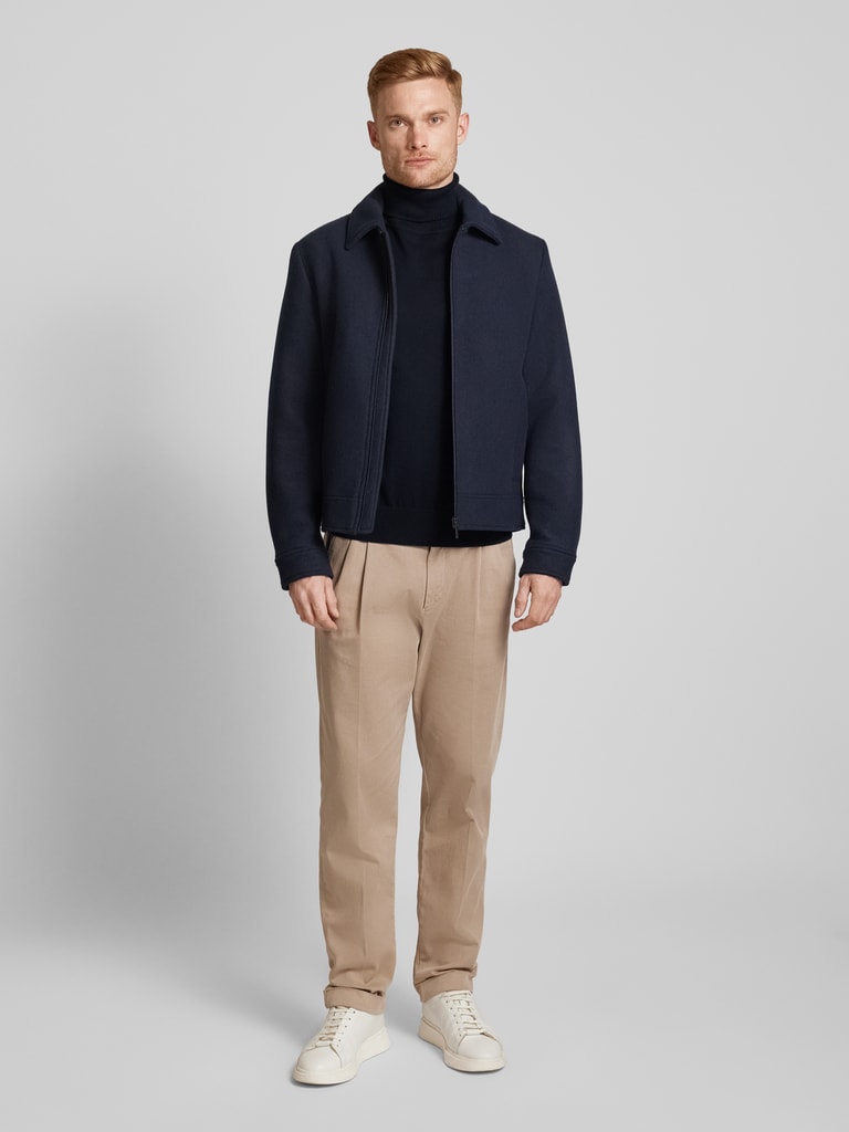 BOSS Orange Rollkragenpullover mit Label-Detail Modell 'Akiro ...