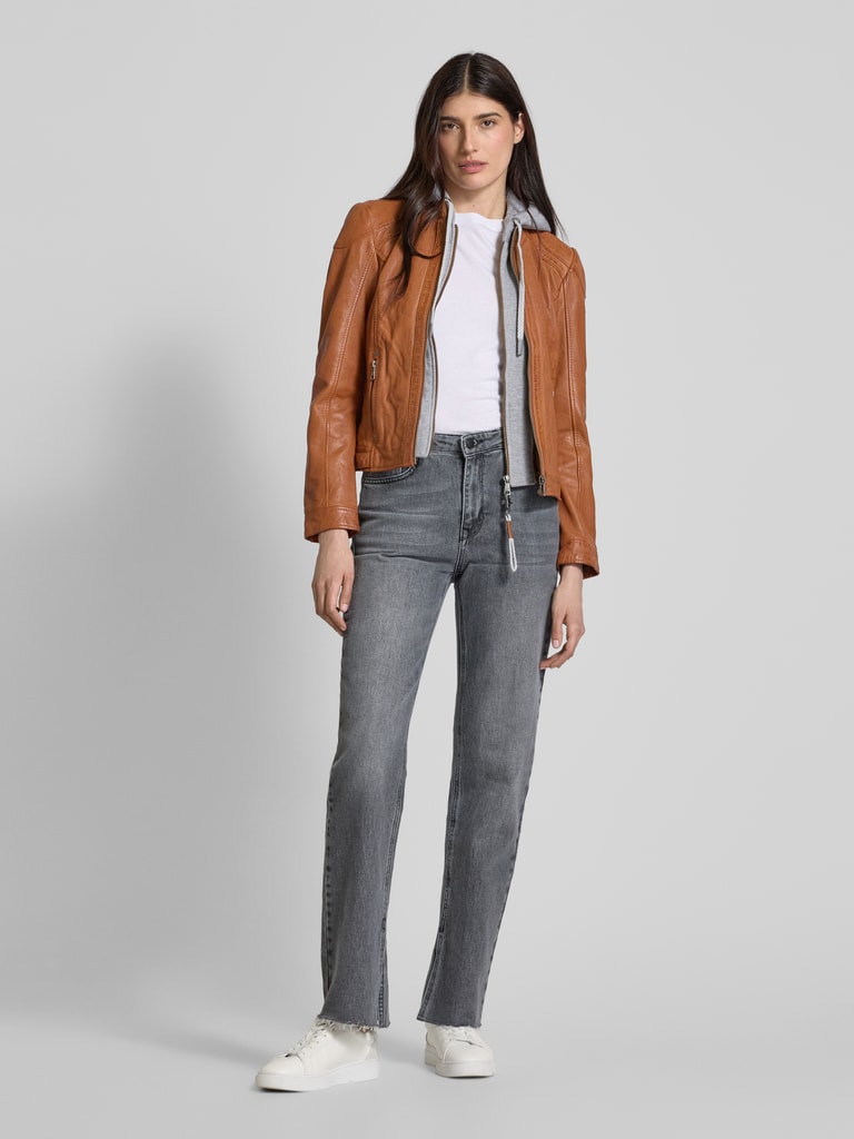 MAURITIUS Jacke in Leder-Optik Modell 'Adila' (cognac) online kaufen