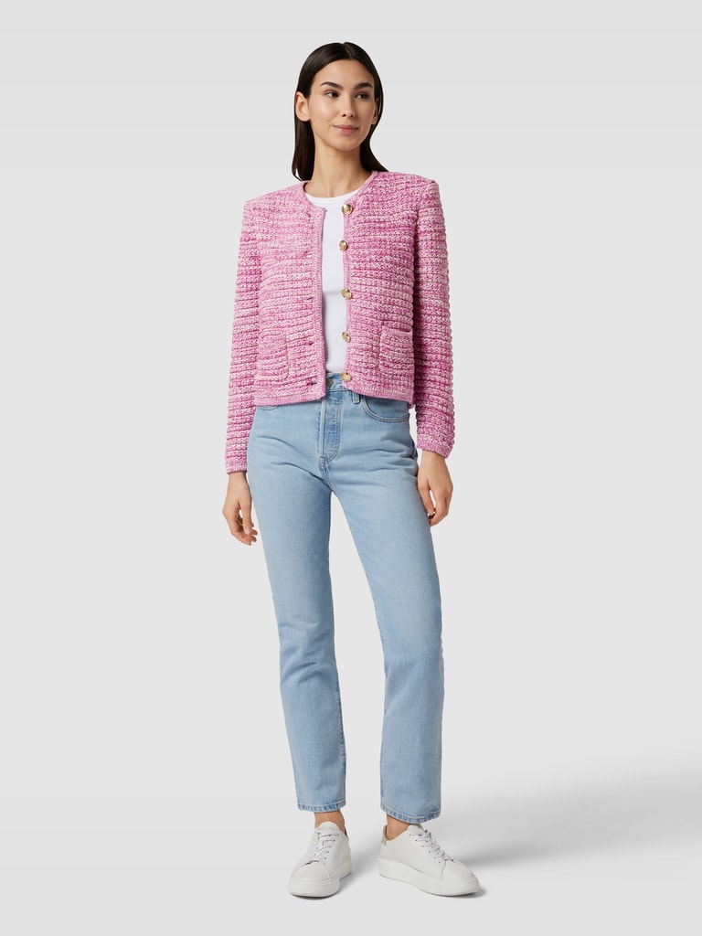 Bash Cardigan mit aufgesetzten Taschen Modell 'GUSPA' (pink) online kaufen