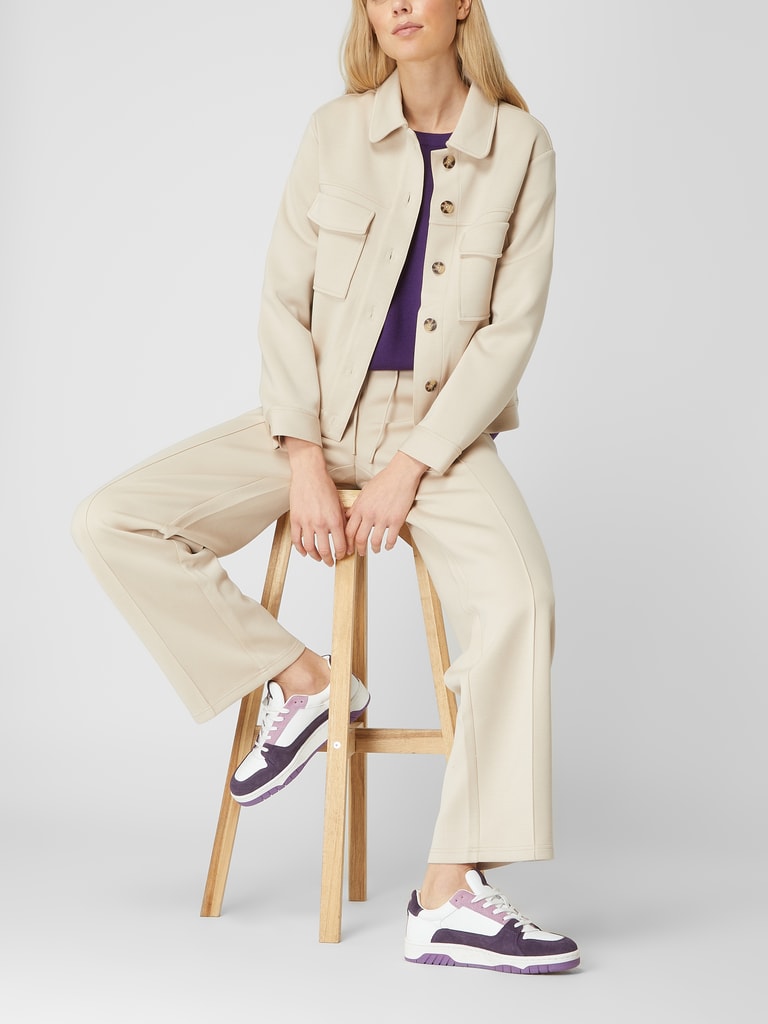 Oui Pullover mit 1/2-Arm (lila) online kaufen