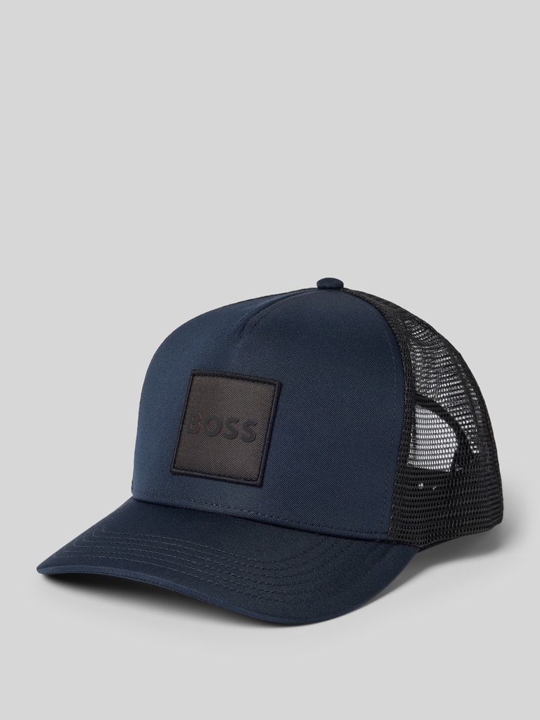 Kup online BOSS Czapka z daszkiem i naszywką z logo model ‘ELLIOT-PL ...