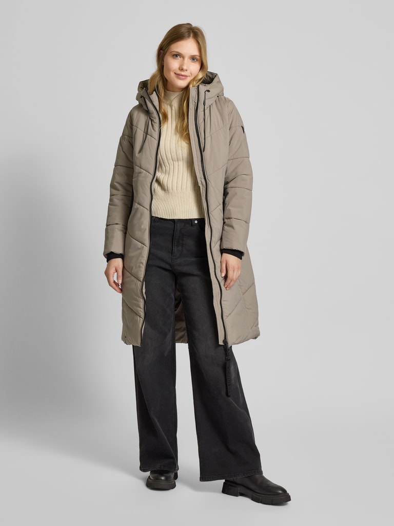 khujo Steppmantel mit Label-Detail Modell 'ARIBAY5' (stein) online kaufen